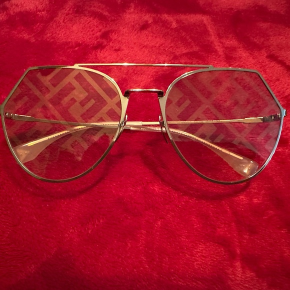 Fendi | Accessories | Fendi Gold Mirror Frames | Poshmark